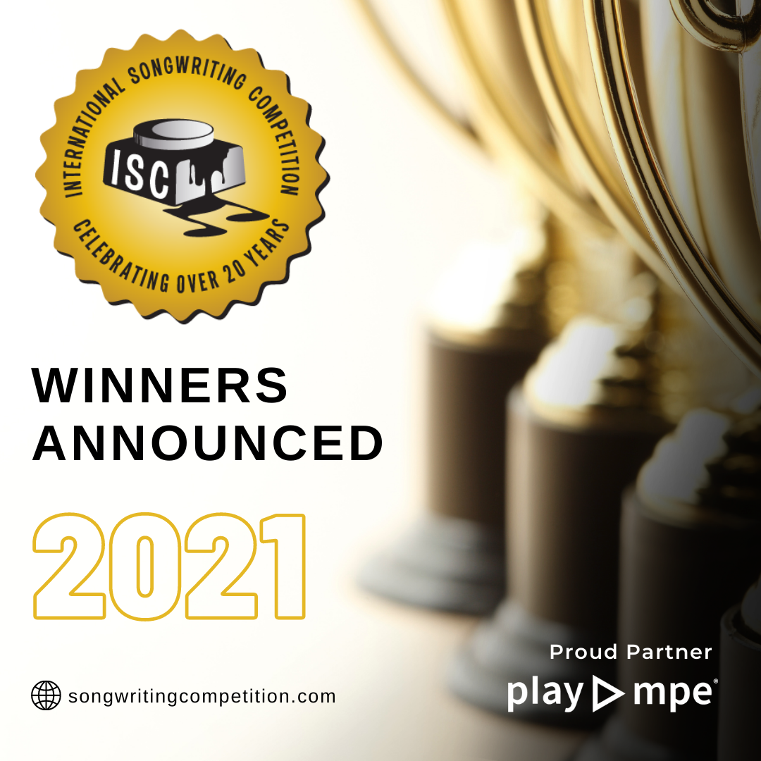 Winners Announced - International Songwriting Competition 2021 - Play MPE