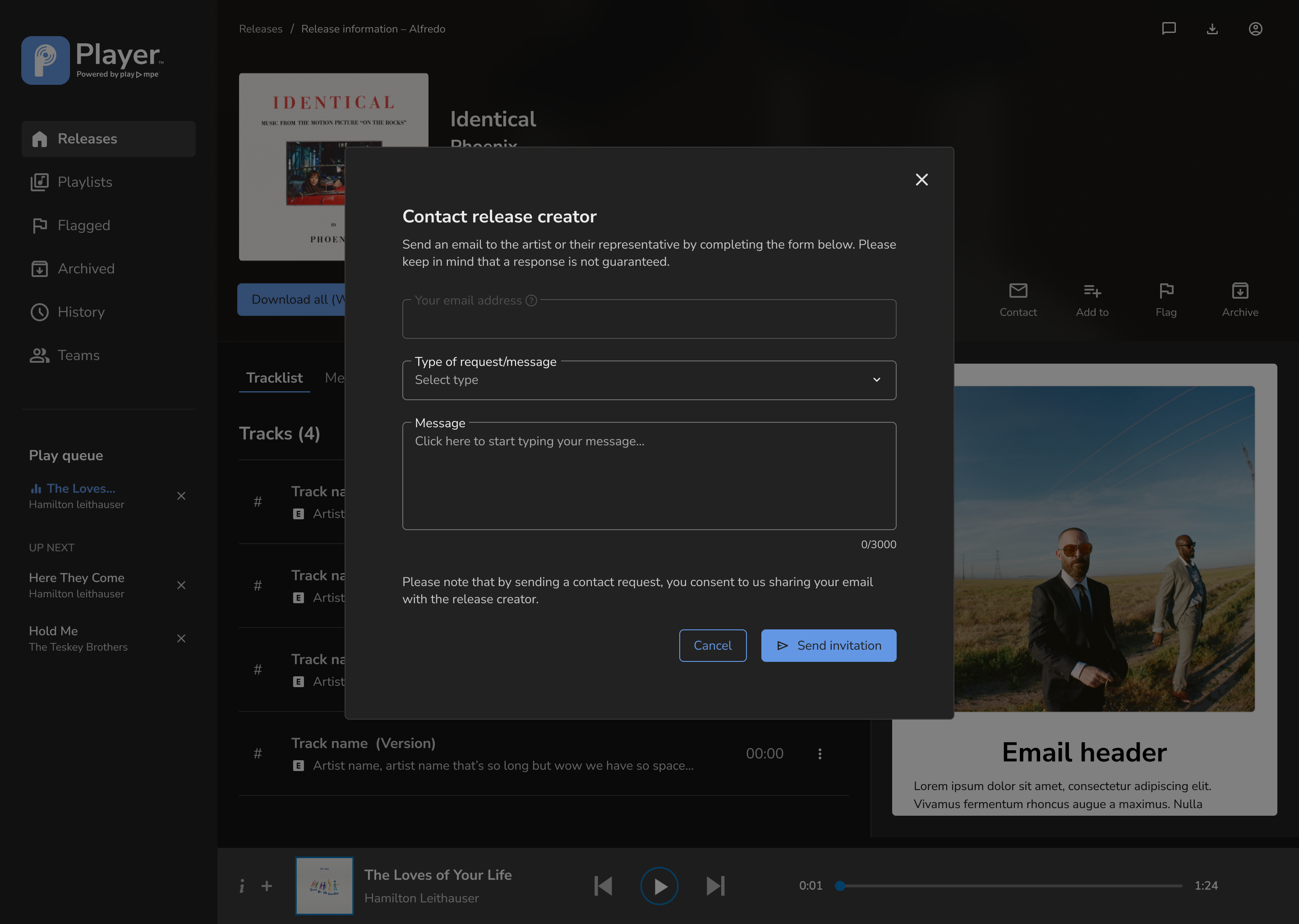 Play MPE® Player is the music discovery platform for curators