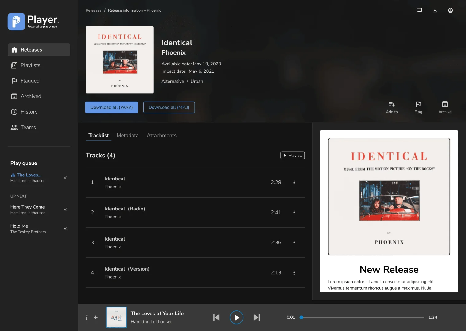 Promote, Track and Discover music with Play MPE®