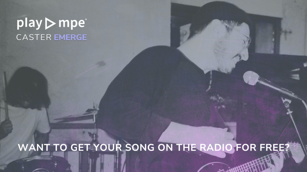 Win Free Music Promotion and Radio Tracking with Caster Emerge - Play MPE